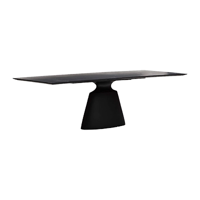TAJİ RECTANGULAR DİNİNG TABLE, BLACK | Sandalye Gurusu